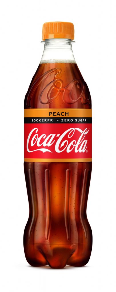 Coca Cola Zero Peach 50cl - Drycker - Happycandy.se