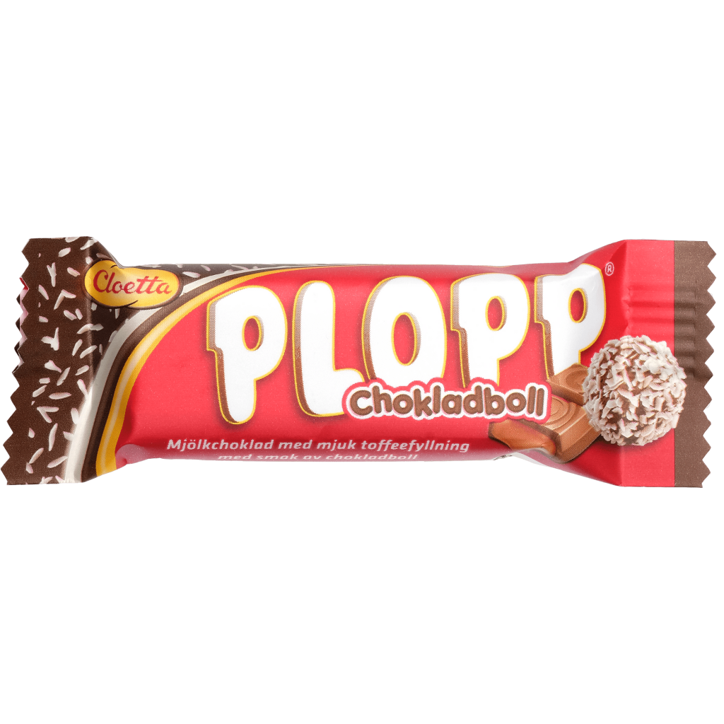 Plopp Chokladboll mini - Happycandy.se